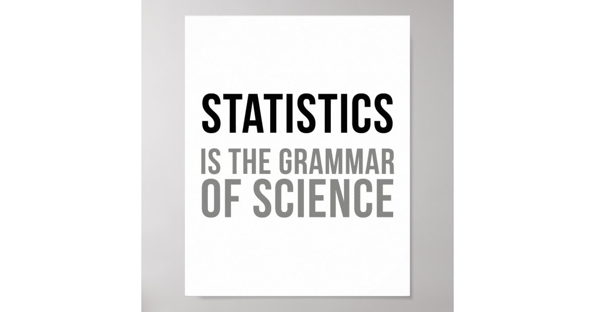 Statistics Quotes Poster | Zazzle