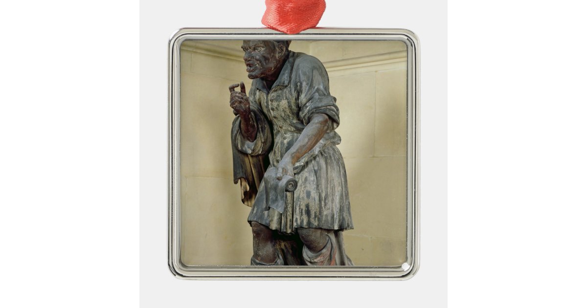 Statue of Aesop Metal Ornament | Zazzle