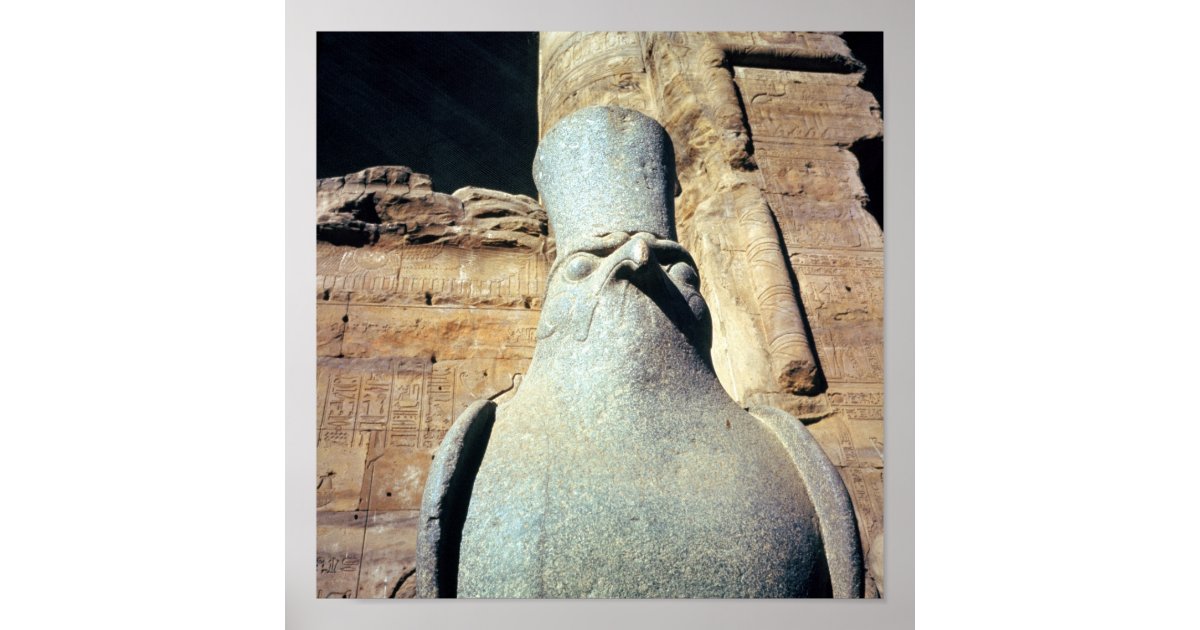 Statue of Horus Poster | Zazzle