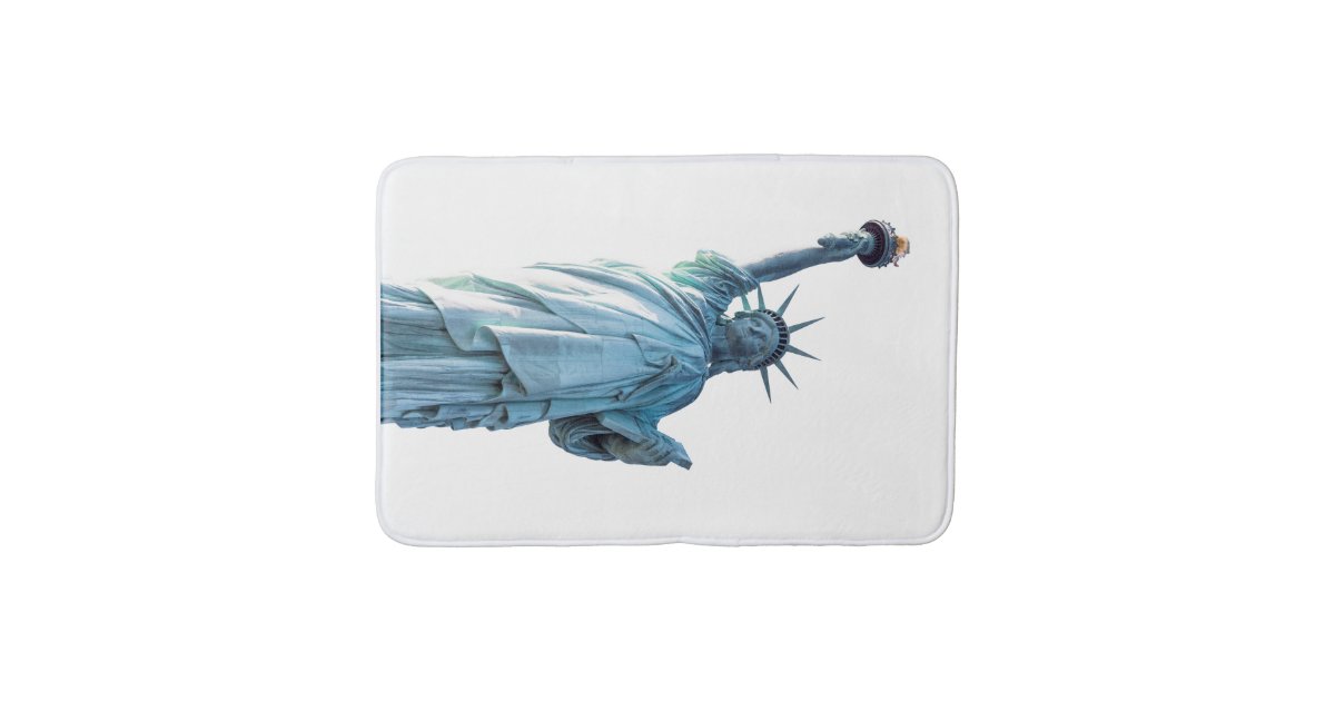 Statue of liberty bath mat | Zazzle