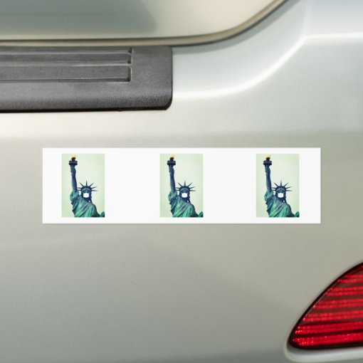 Statue of Liberty Bumper Sticker | Zazzle