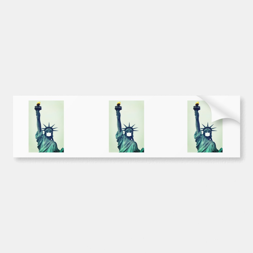 Statue of Liberty Bumper Sticker | Zazzle