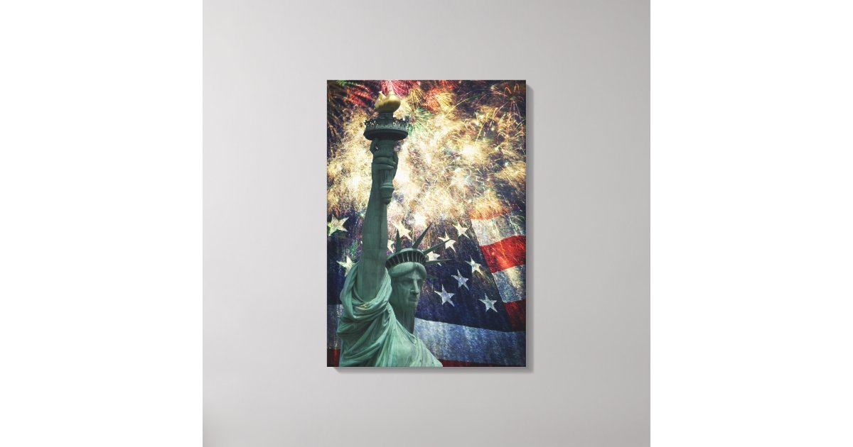 Statue of Liberty Canvas Print | Zazzle