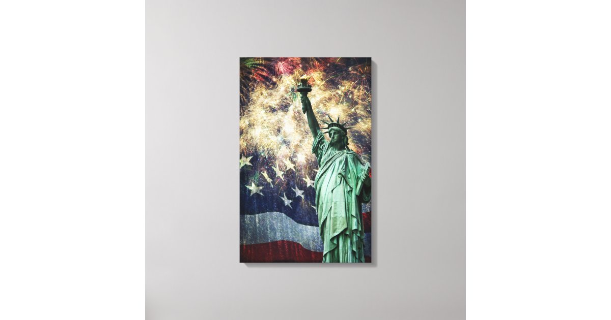 Statue of Liberty Canvas Print | Zazzle
