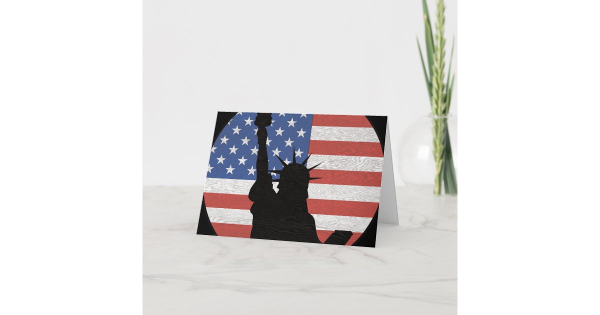 Statue of Liberty Card | Zazzle