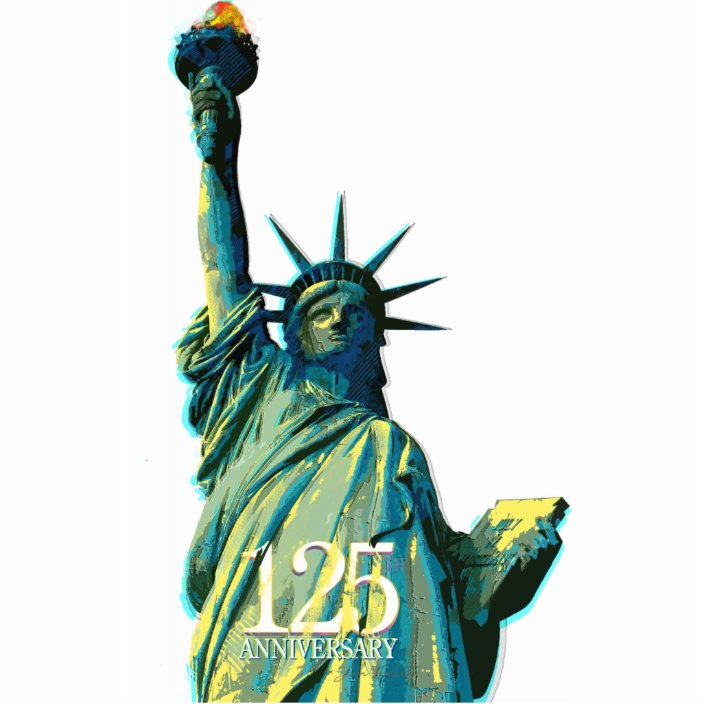Statue of Liberty Cutout Sculpture | Zazzle.com
