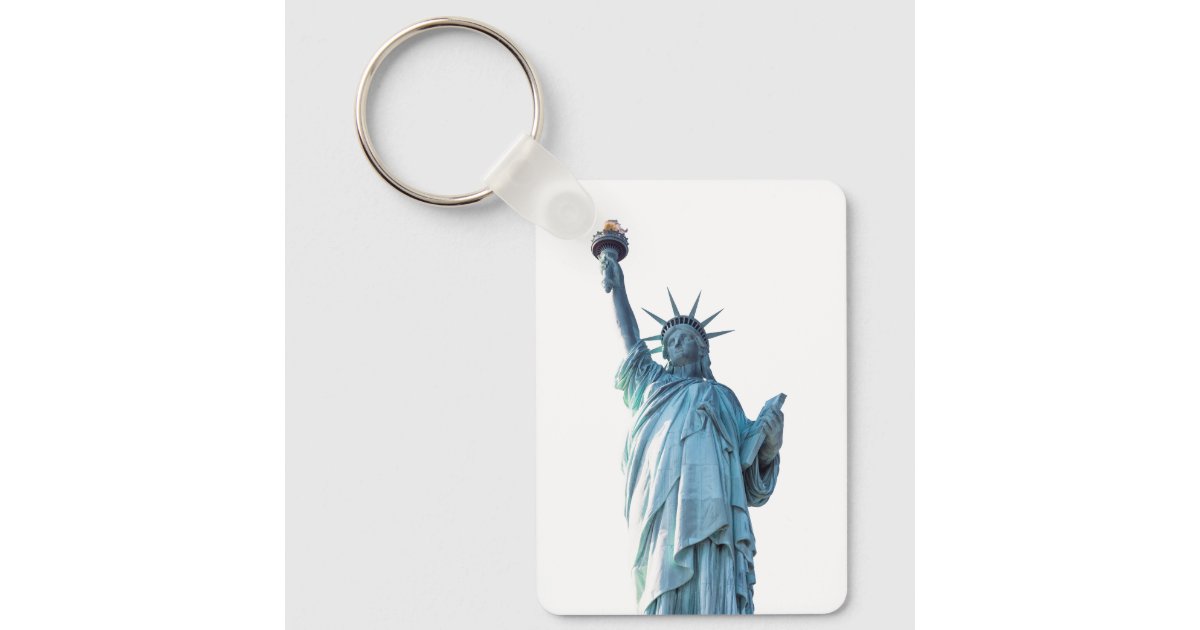 Statue of liberty keychain | Zazzle