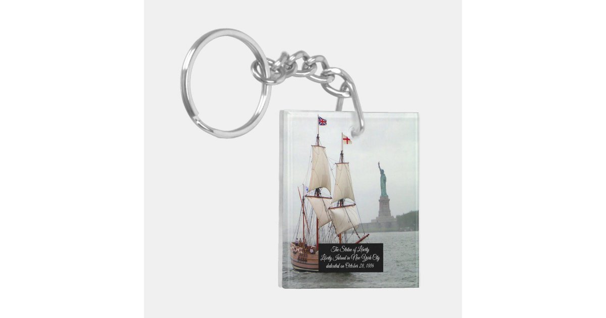 Statue of Liberty Keychain | Zazzle