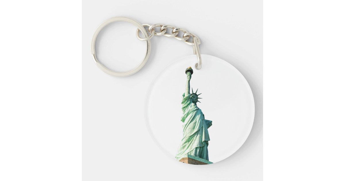 Statue of liberty keychain | Zazzle