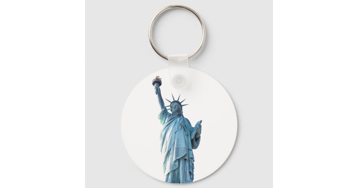Statue of liberty keychain | Zazzle