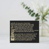 Statue of Liberty - New Colossus Patriotic Poem Postcard | Zazzle