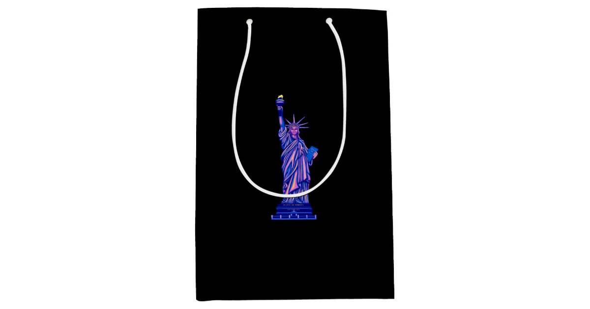 Statue of Liberty-New York City-Landmark- Medium Gift Bag | Zazzle