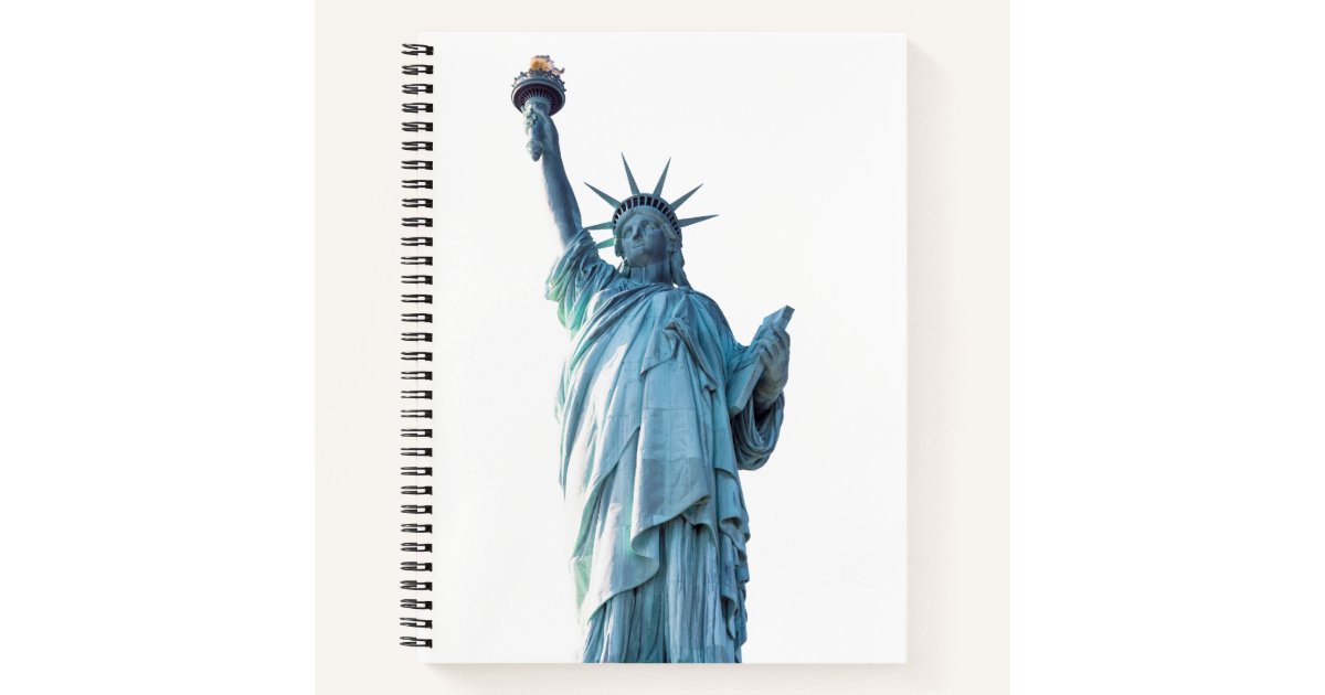 Statue of liberty notebook | Zazzle