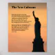 Statue of Liberty Poem, The New Colossus Poster | Zazzle