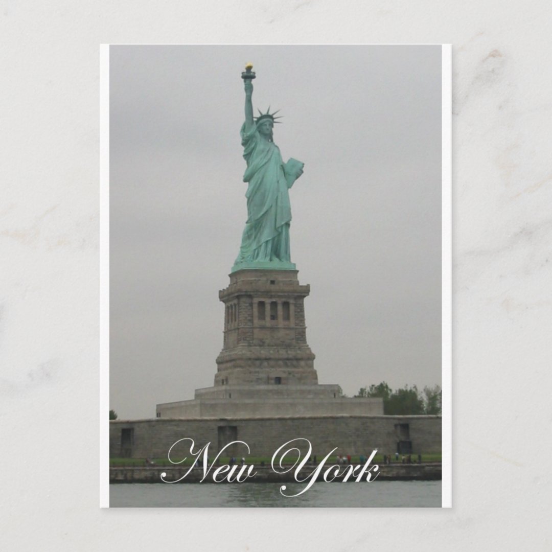 Statue of Liberty Postcard | Zazzle
