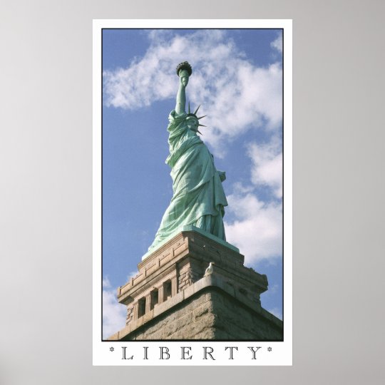 Statue of Liberty poster | Zazzle.com