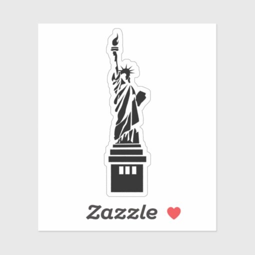 Statue of Liberty Sticker | Zazzle