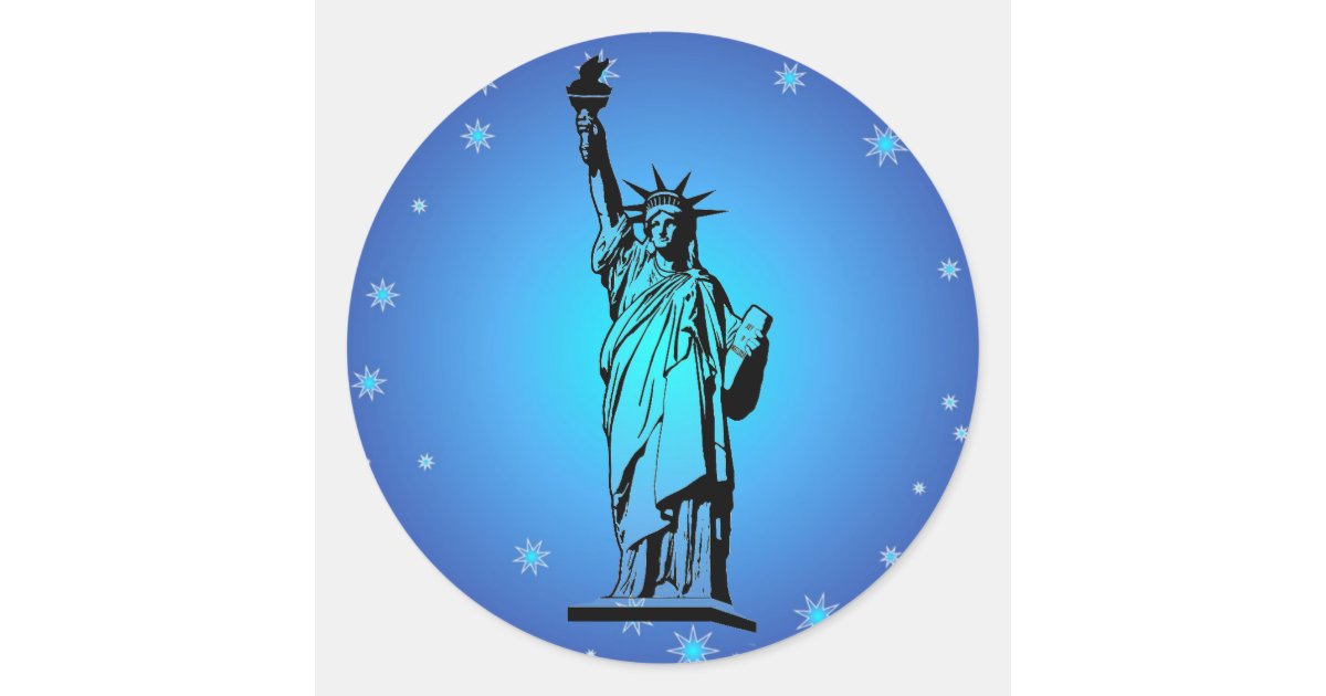 Statue of Liberty Sticker | Zazzle