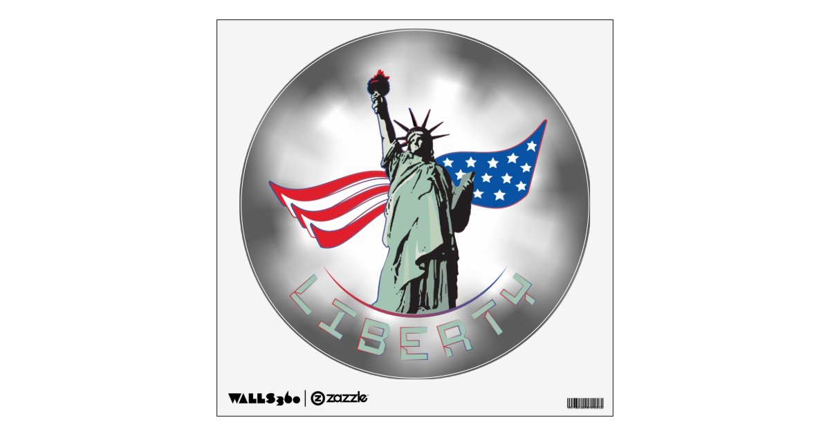 Statue of Liberty Wall Sticker | Zazzle.com