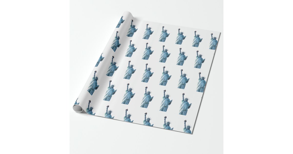 Statue of liberty wrapping paper | Zazzle