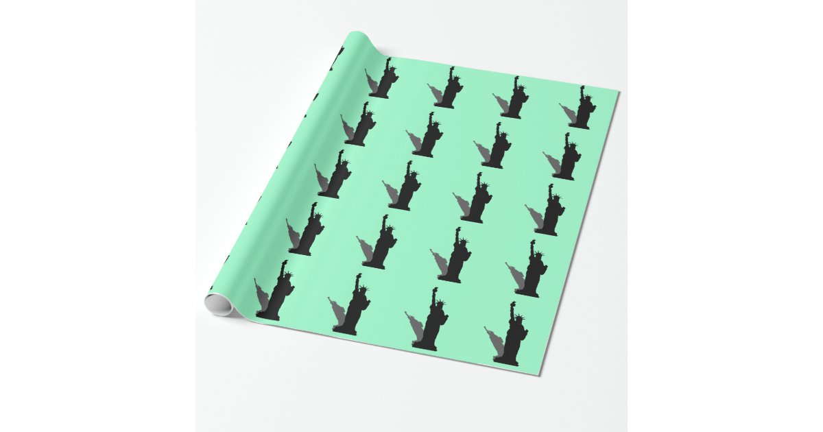 statue of liberty wrapping paper | Zazzle