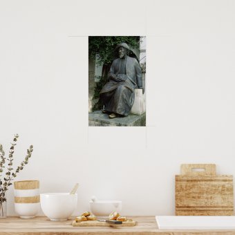 Statue of Moses Maimonides Poster | Zazzle