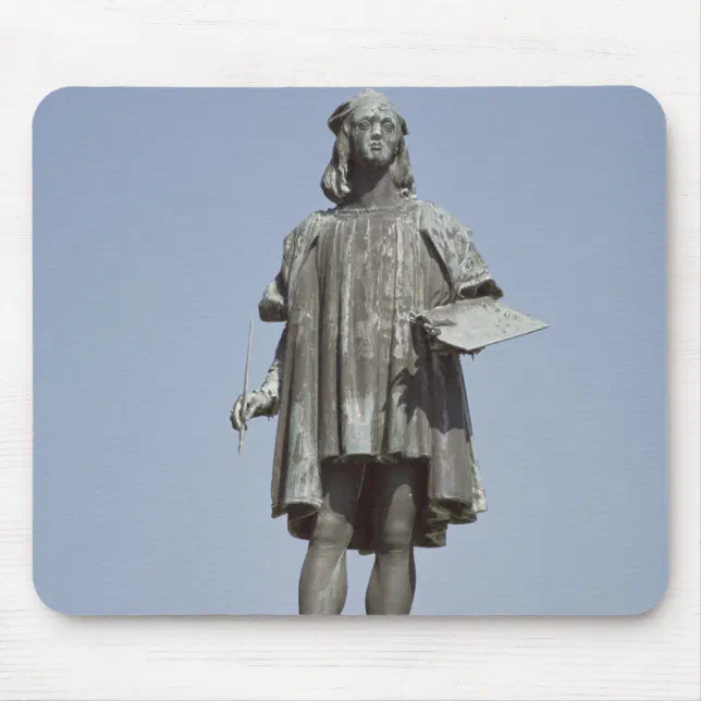 Statue of Raphael Sanzio of Urbino, 1897 Mouse Pad | Zazzle
