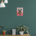 Statuette of Pazuzu, an Assyrian wind demon Poster | Zazzle