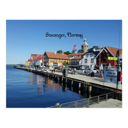 Stavanger, Norway Postcard | Zazzle.com