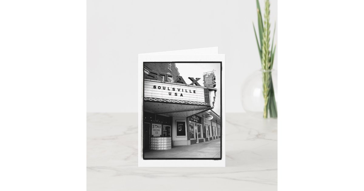 Stax Records Card | Zazzle