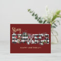 Stay Bonkers Alice in Wonderland Birthday Card | Zazzle