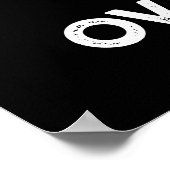 Stay Calm Don't Ovary-Act Anatomy Pun Dark BG Poster | Zazzle