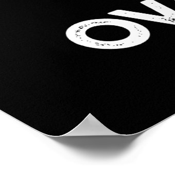 Stay Calm Don't Ovary-Act Anatomy Pun Dark BG Poster | Zazzle