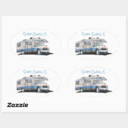 Stay Class C Motorhome Sticker | Zazzle