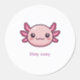 stay cozy cute axolotl Sticker | Zazzle
