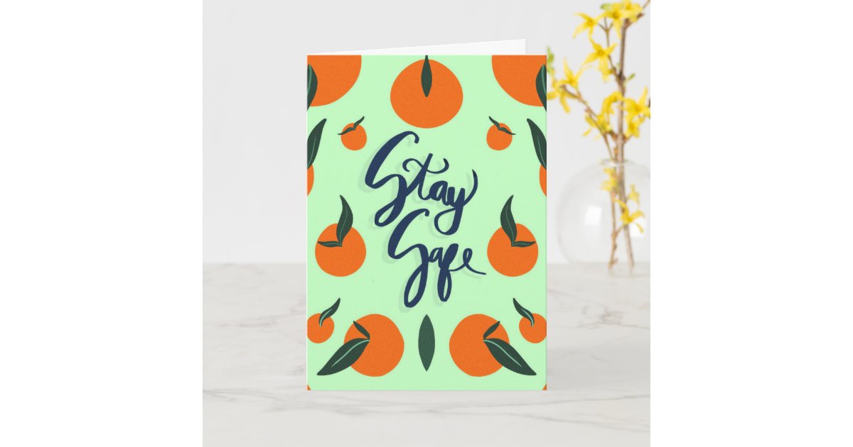 Stay Safe Card | Zazzle