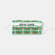 Stay Safe DOMINICA FLAG Customizable Adult Cloth Face Mask | Zazzle