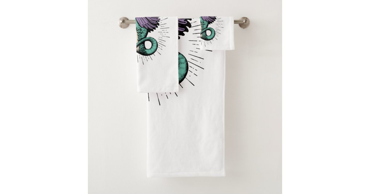 Stay Weird Bath Towel Set | Zazzle