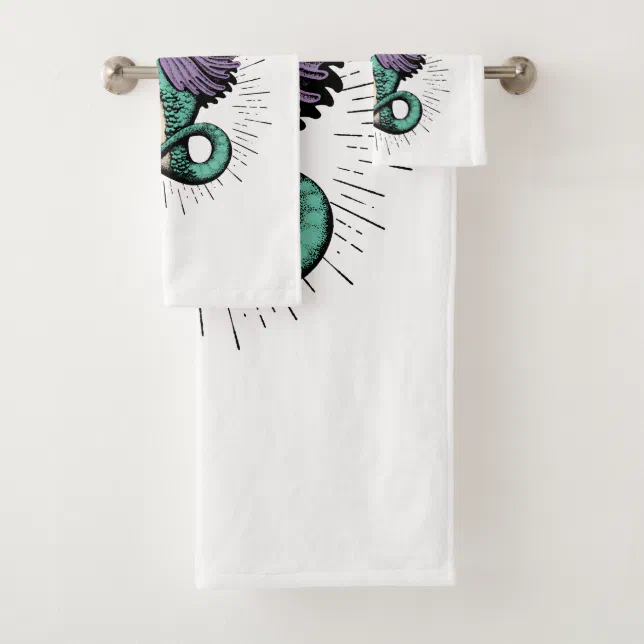 Stay Weird Bath Towel Set | Zazzle