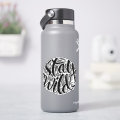 Stay Wild Custom Vinyl Sticker | Zazzle
