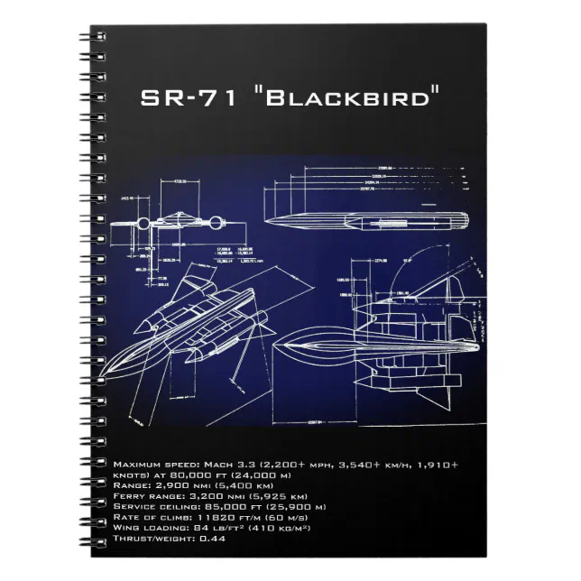 Stealth Pilot Notebook | Zazzle