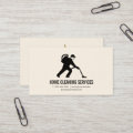 Steam Cleaner Logo Business Card | Zazzle