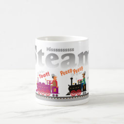 Steam Engine Mug | Zazzle