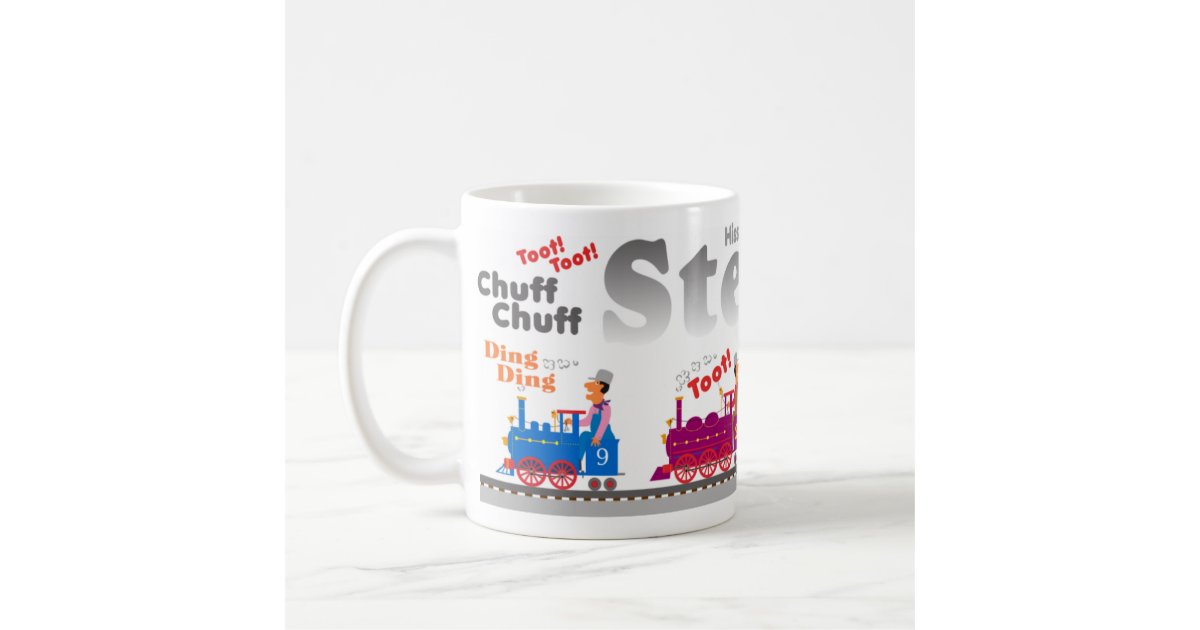 Steam Engine Mug | Zazzle