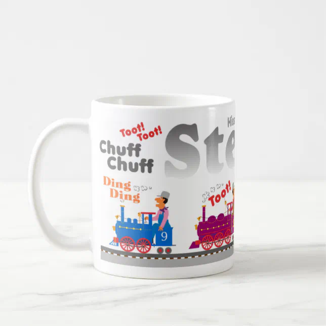 Steam Engine Mug | Zazzle