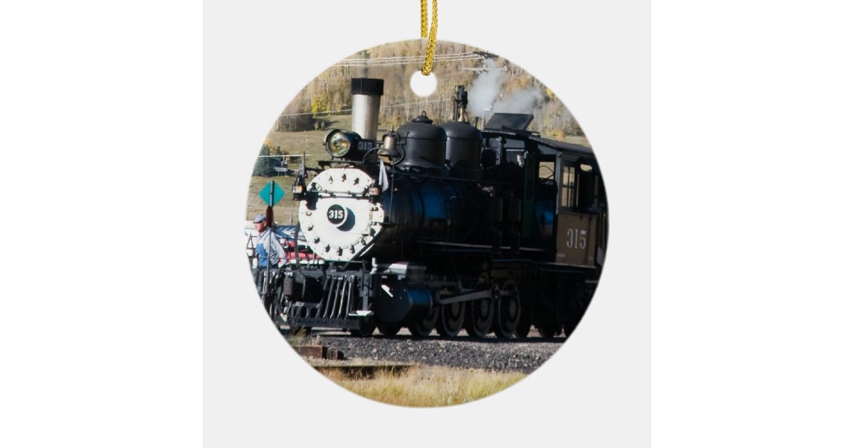 Steam Engine Ornament | Zazzle