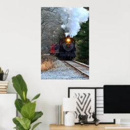 Steam Engine Poster | Zazzle