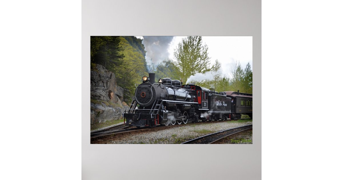 Steam Engine Poster | Zazzle