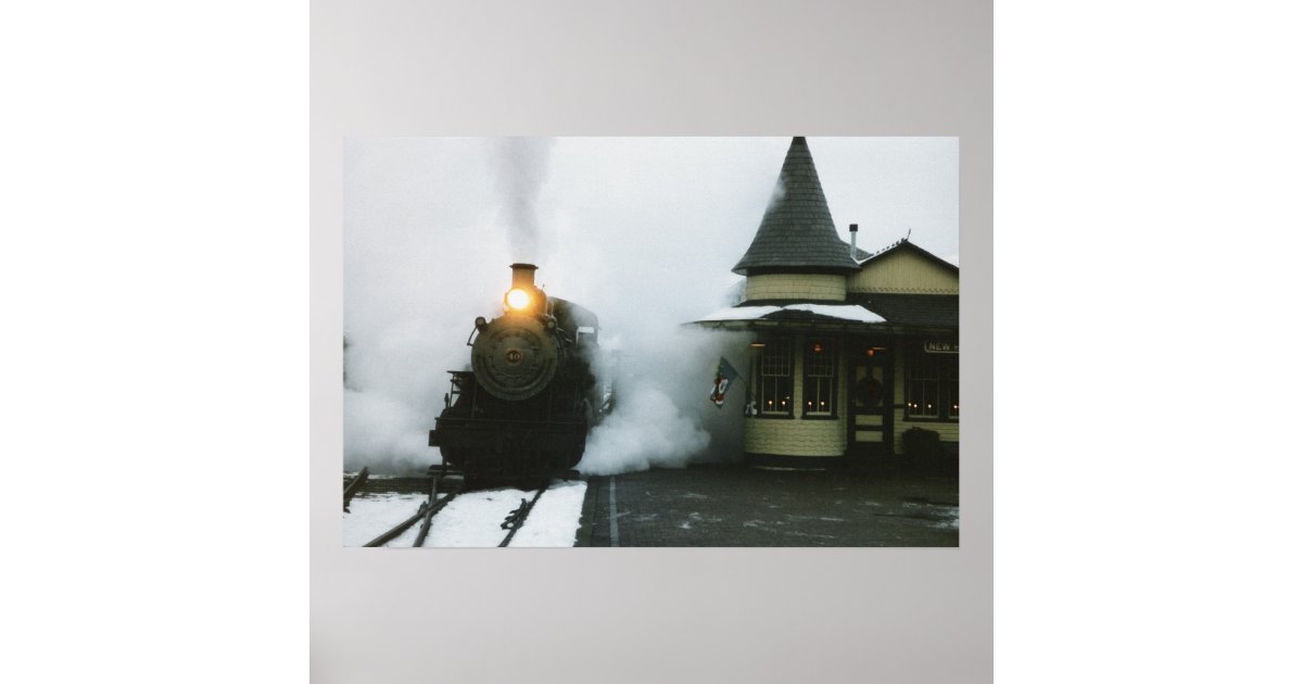 Steam Engine Poster | Zazzle