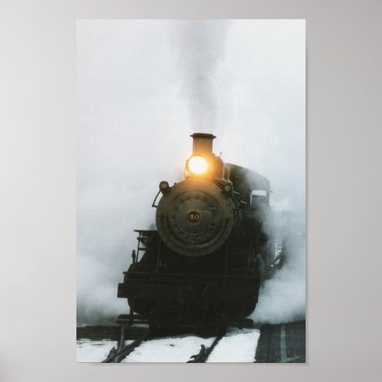 Steam engine poster | Zazzle.com